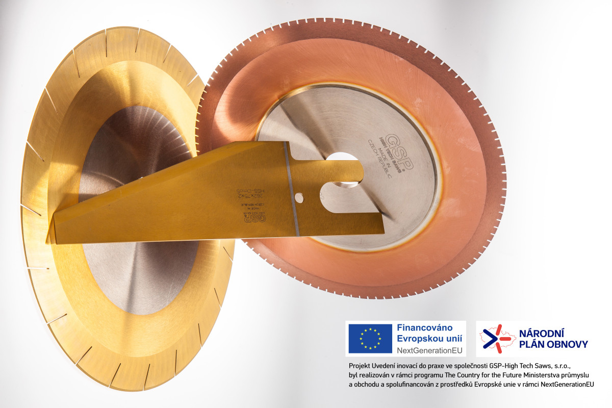 Rotary knives and circular knives GSP Zborovice